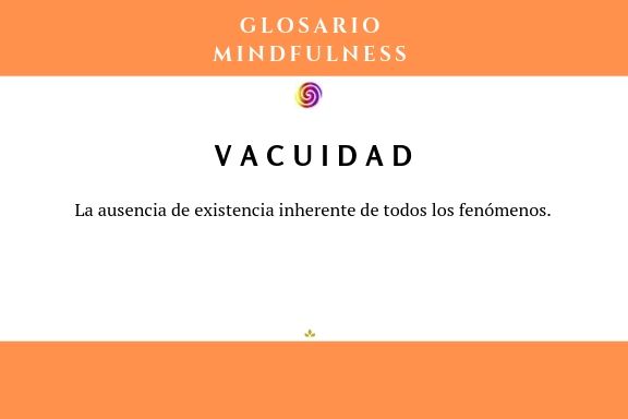 Vacuidad - Dharma del despertar